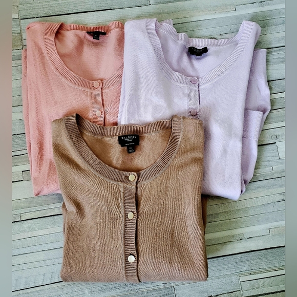 Talbots | Sweaters | Talbots Lot Of 3 Pima Cotton Cardigan Sweaters ...